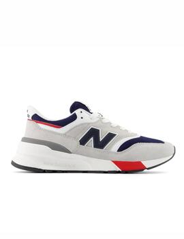 Zapatilla New Balance U 997REB Gris/Marino